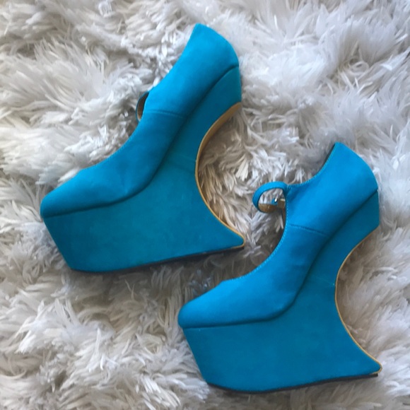 Bumper | Shoes | Brand New High Wedge Heels | Poshmark